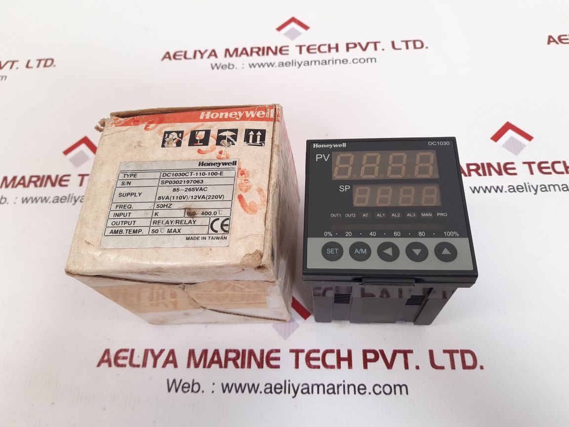 Honeywell Dc1030 Thermostat Temperature Control Dc1030Ct-110-100-e 85 ...