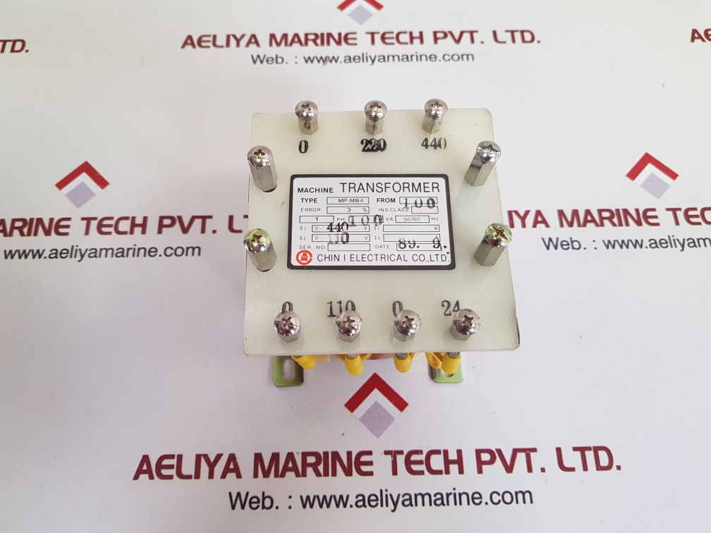 Chin I Electrical Mp-mba Dry Type Transformer 100 Va 50/60Hz – Aeliya ...
