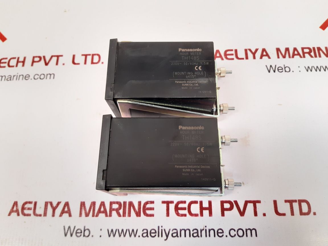 Panasonic Chronograph Th148S Hour Meter 220V 50/60Hz 1.5W – Aeliya ...
