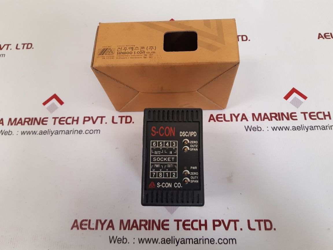 Sinwoo S-con Dsc/Ipd Dsc-9H88-y Isolated Dc Signal Converter 24V Dc ...