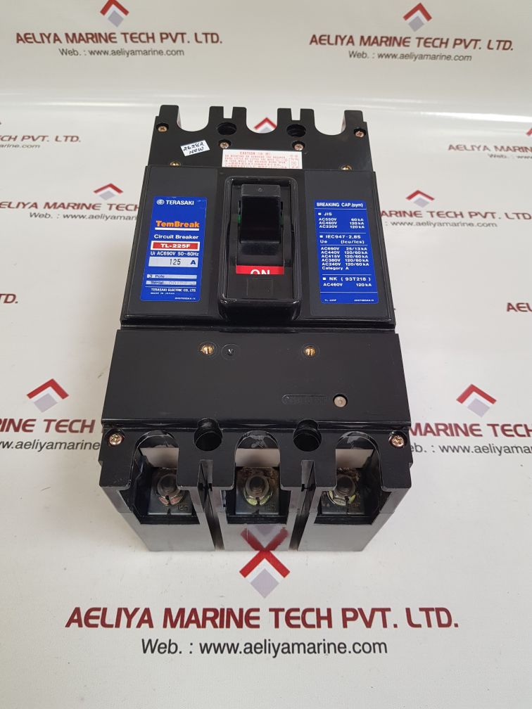 Terasaki Tl-225F Tembreak Circuit Breaker 125A 690V Ac 3-pole – Aeliya ...