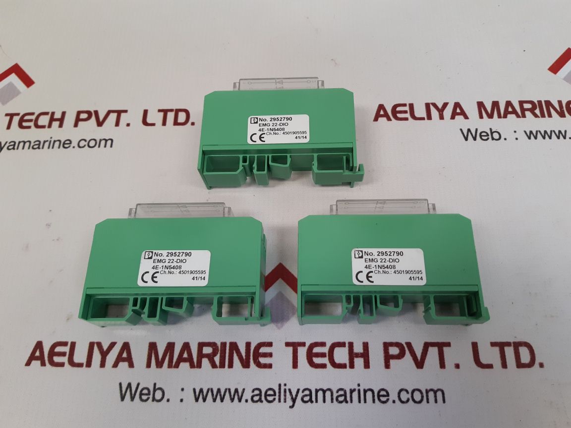 Phoenix contact emg 22-dio diode module 2952790 – Aeliya Marine Tech®