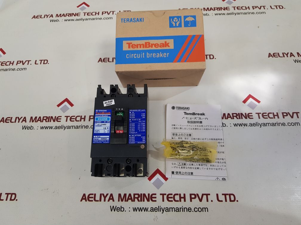 Terasaki xs30nb circuit breaker 15a – Aeliya Marine Tech