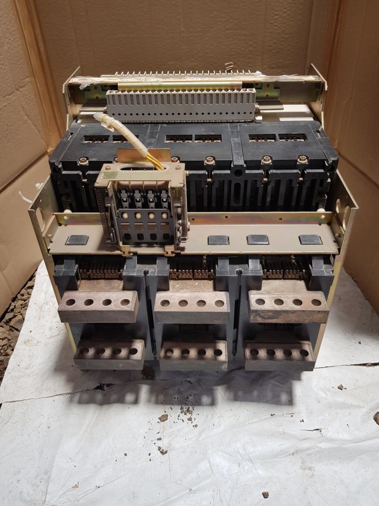 Mitsubishi ae3200-ss low voltage air circuit breaker 3200/2493 a ...