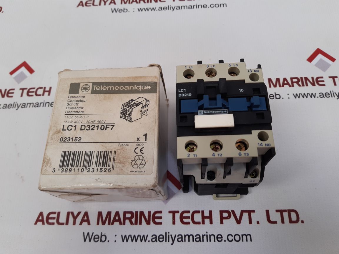 Telemecanique lc1 d3210f7 contactor – Aeliya Marine Tech®