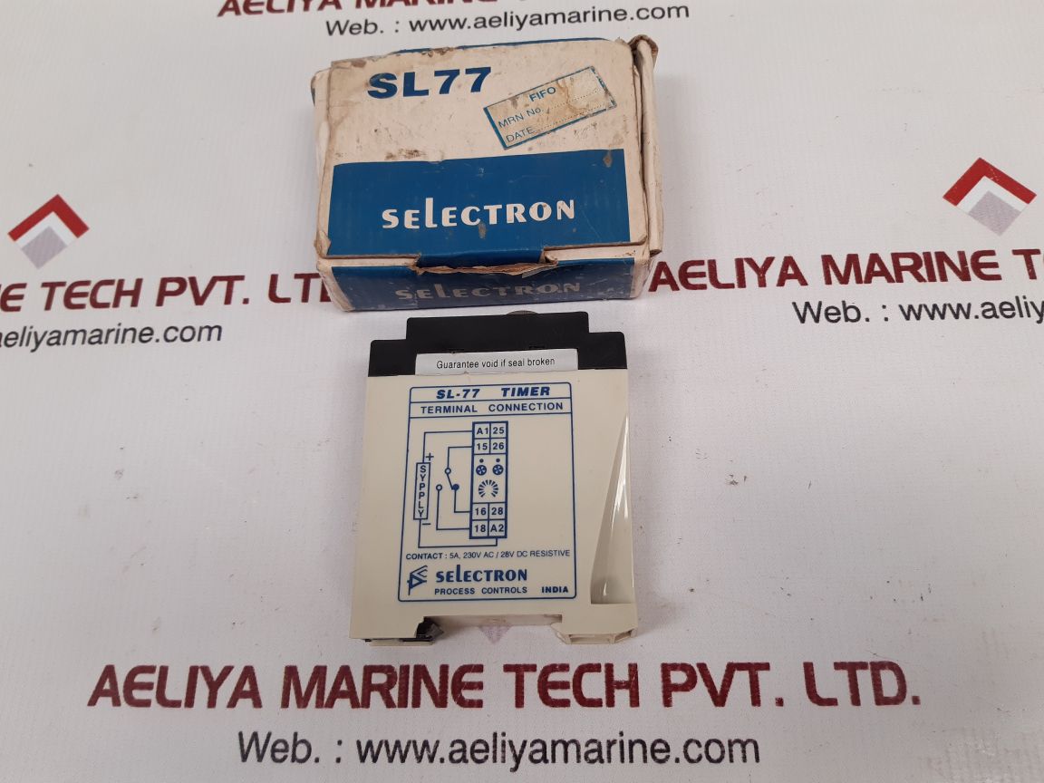 Selectron Sl-77 Timer – Aeliya Marine Tech®