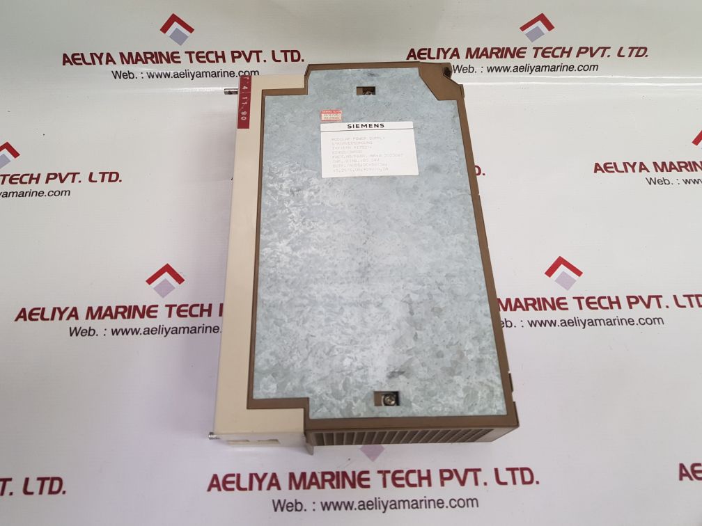 Siemens Ps 3A Simatic S5 Power Supply Module – Aeliya Marine Tech