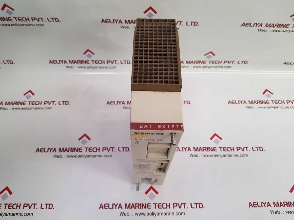 Siemens Ps 3A Simatic S5 Power Supply Module – Aeliya Marine Tech®