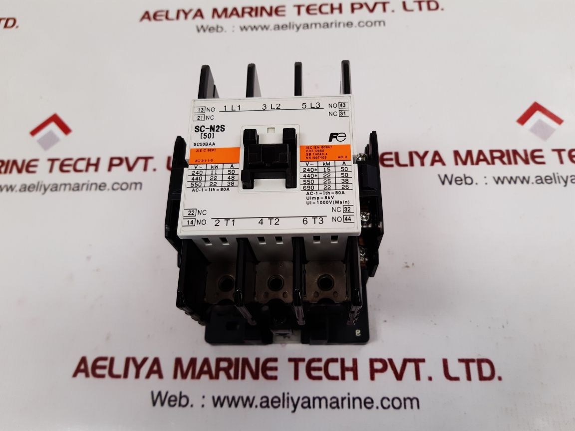 Fuji Electric Sc-n2S [50] Magnetic Contactor – Aeliya Marine Tech