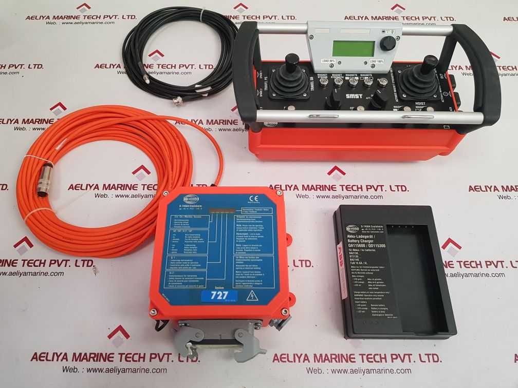 Hbc-radiomatic fse 727 radio receiver+spectrum 3 crane remote control ...