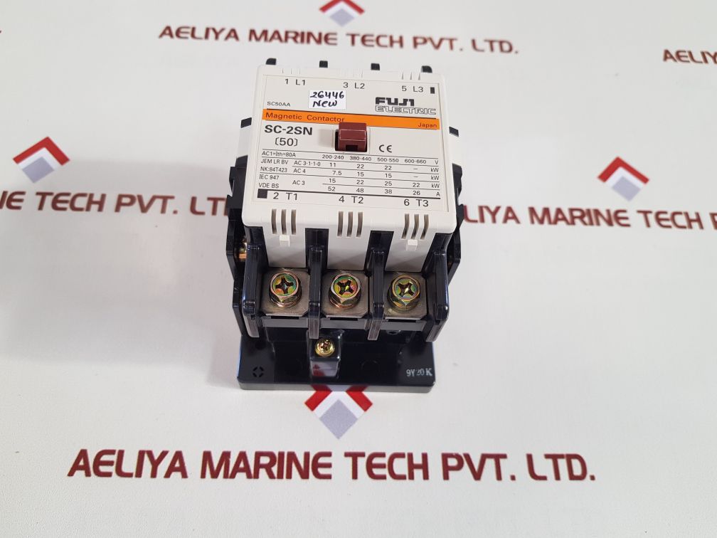 Fuji electric sc-2sn[50] magnetic contactor – Aeliya Marine Tech