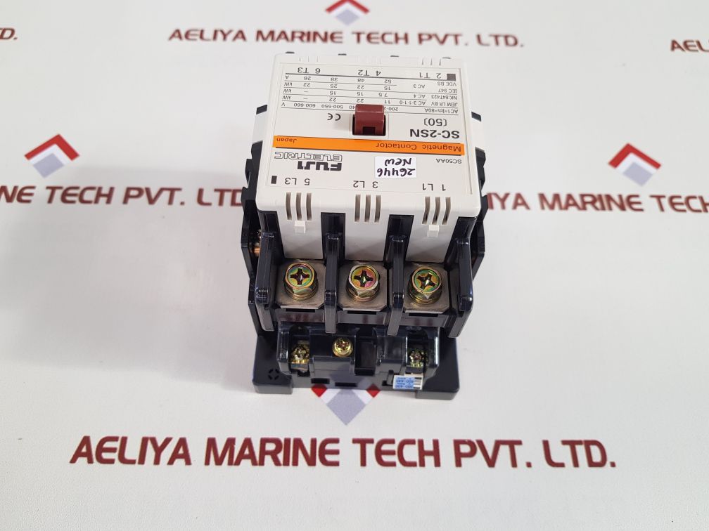Fuji electric sc-2sn[50] magnetic contactor – Aeliya Marine Tech