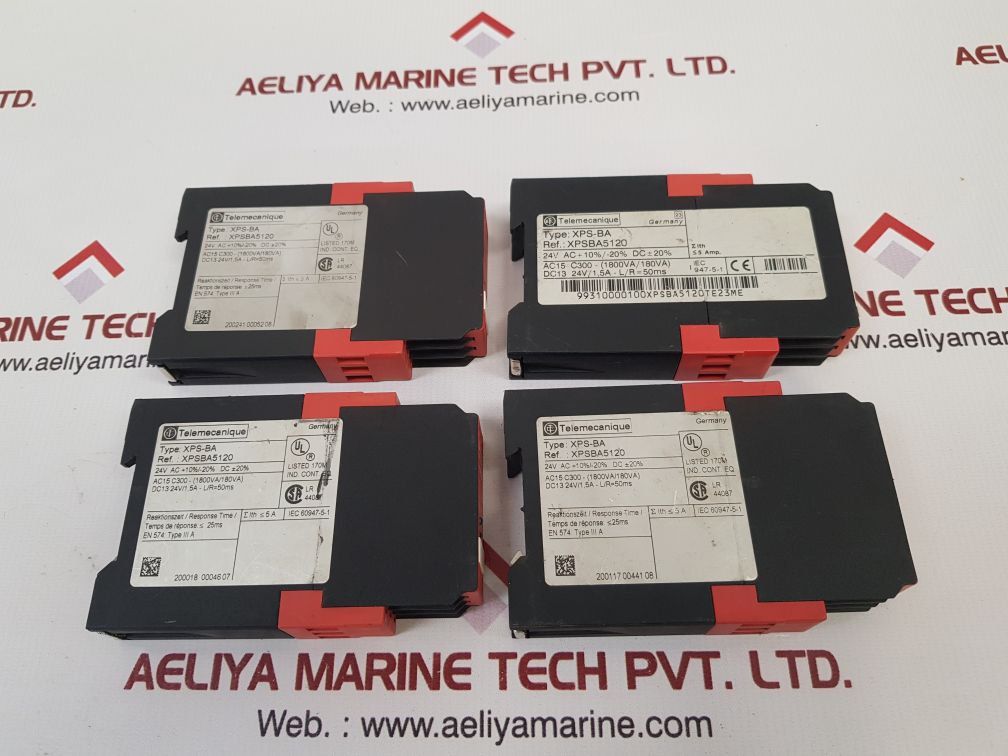Telemecanique xps-ba safety relay – Aeliya Marine Tech