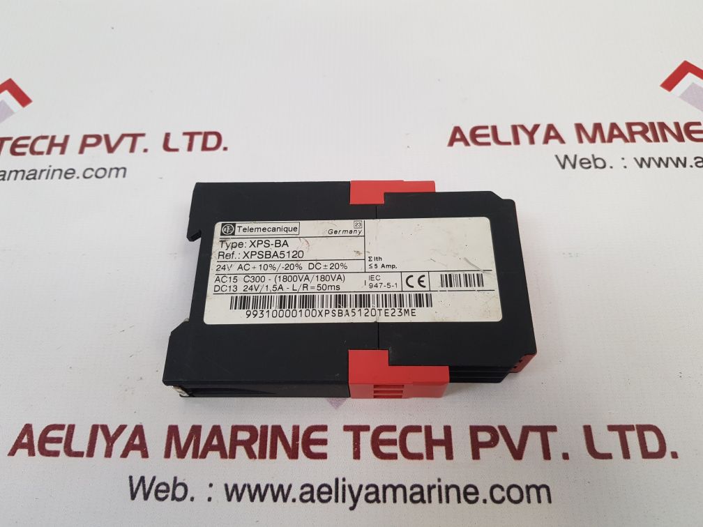 Telemecanique xps-ba safety relay – Aeliya Marine Tech