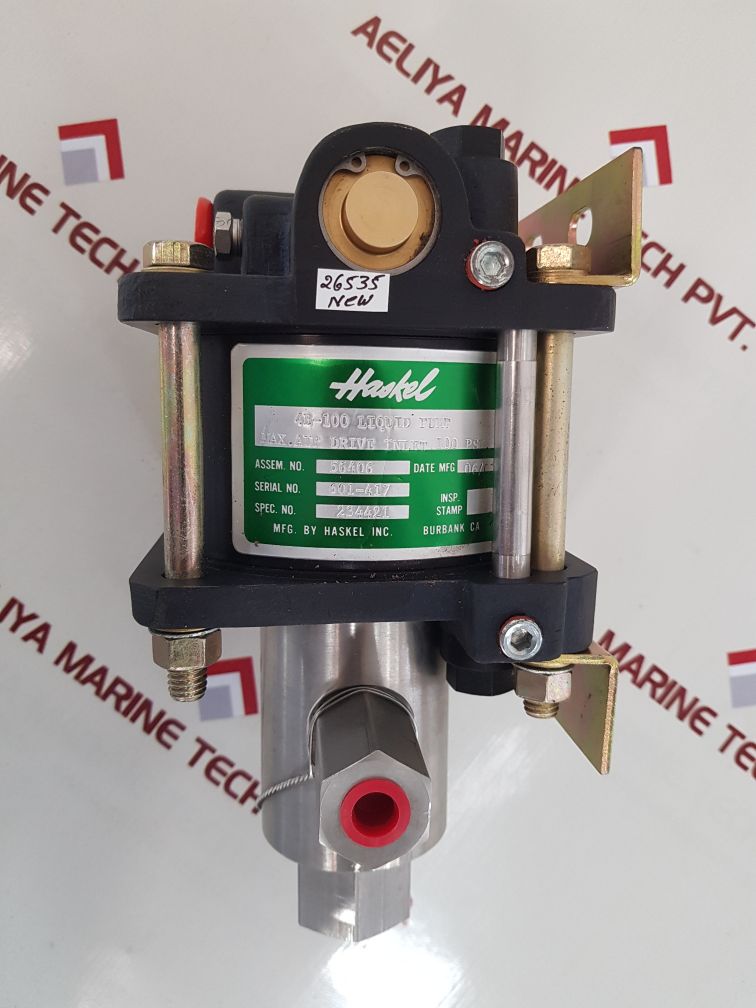 Haskel 4b-100 liquid pump – Aeliya Marine Tech