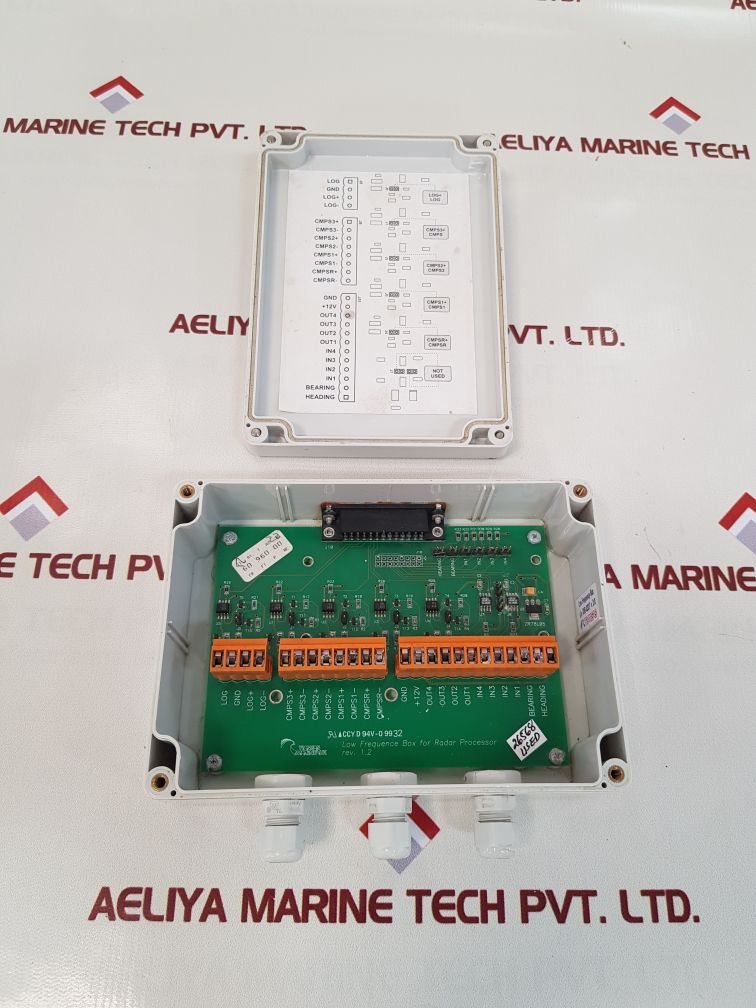 Transas marine low frequency box for radar processor – Aeliya Marine Tech
