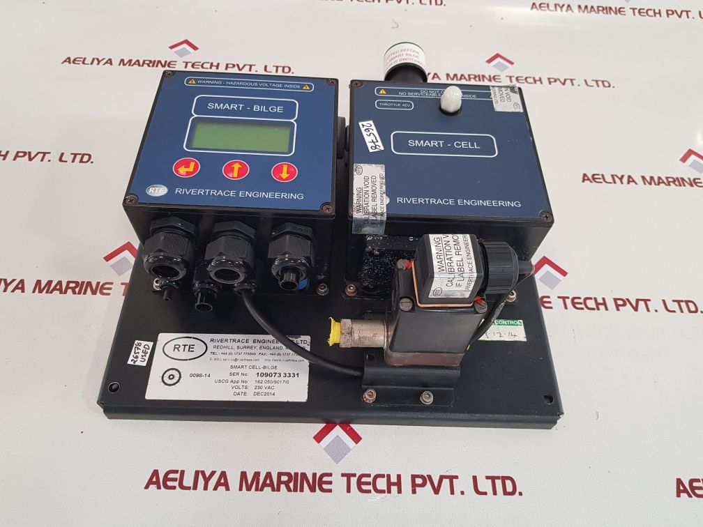 Rivertrace engineering smart cell-bilge 230v ac oil content monitor ...