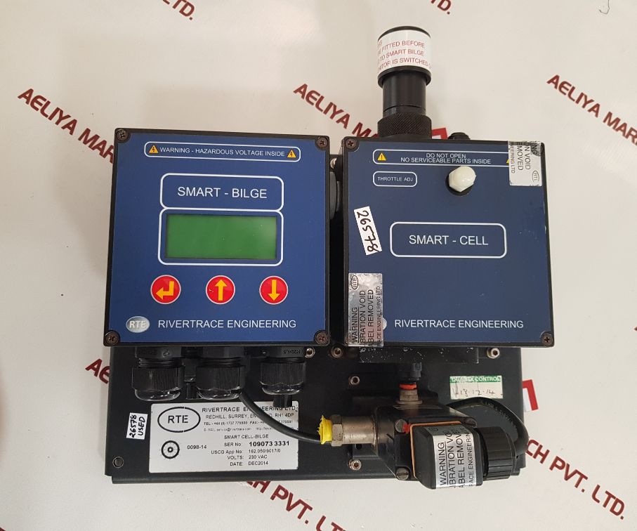 Rivertrace engineering smart cell-bilge 230v ac oil content monitor ...