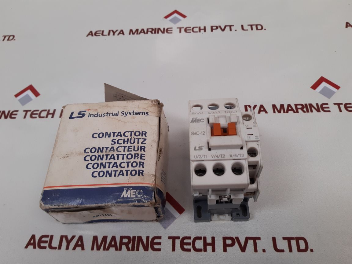 Ls Meta Mec Gmc-12 Contactor Ac240V 50/60Hz – Aeliya Marine Tech