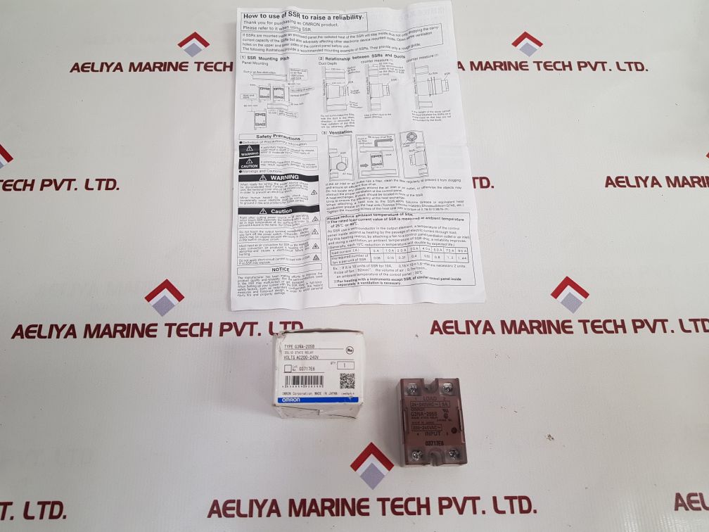 Omron G3Na-205B Solid State Relay – Aeliya Marine Tech