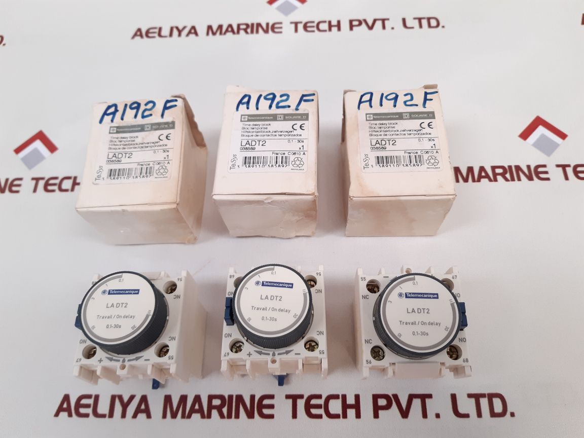 Telemecanique Ladt2 Time Delay Block – Aeliya Marine Tech