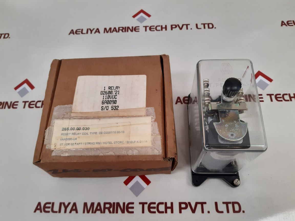 C&S D2600 Time Delay Relay D2600/21 – Aeliya Marine Tech