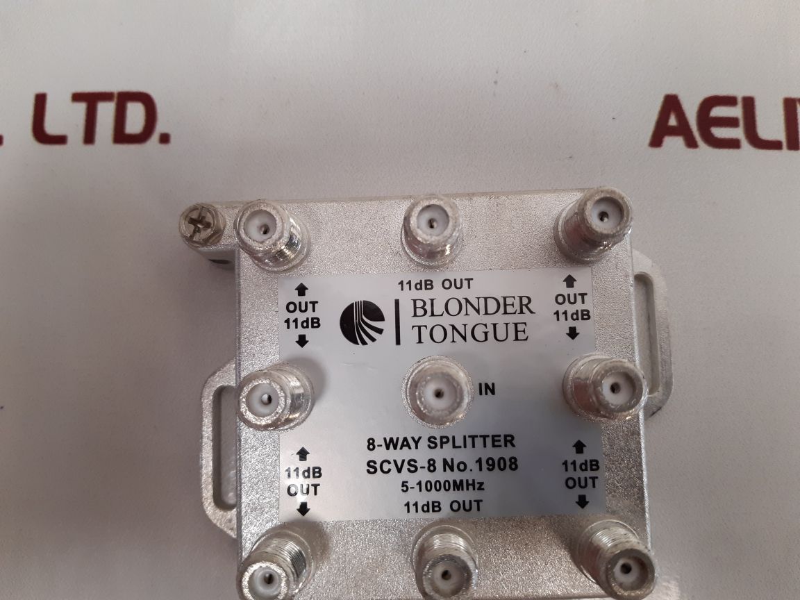 Blonder Tongue Scvs-8 8-way Splitter 5-1000Mhz Used – Aeliya Marine Tech