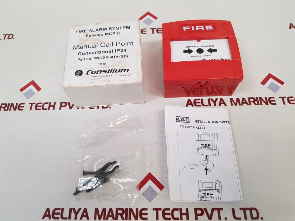 Salwico Consilium Mcp-c 5200010-01A Fire Alarm System – Aeliya Marine Tech