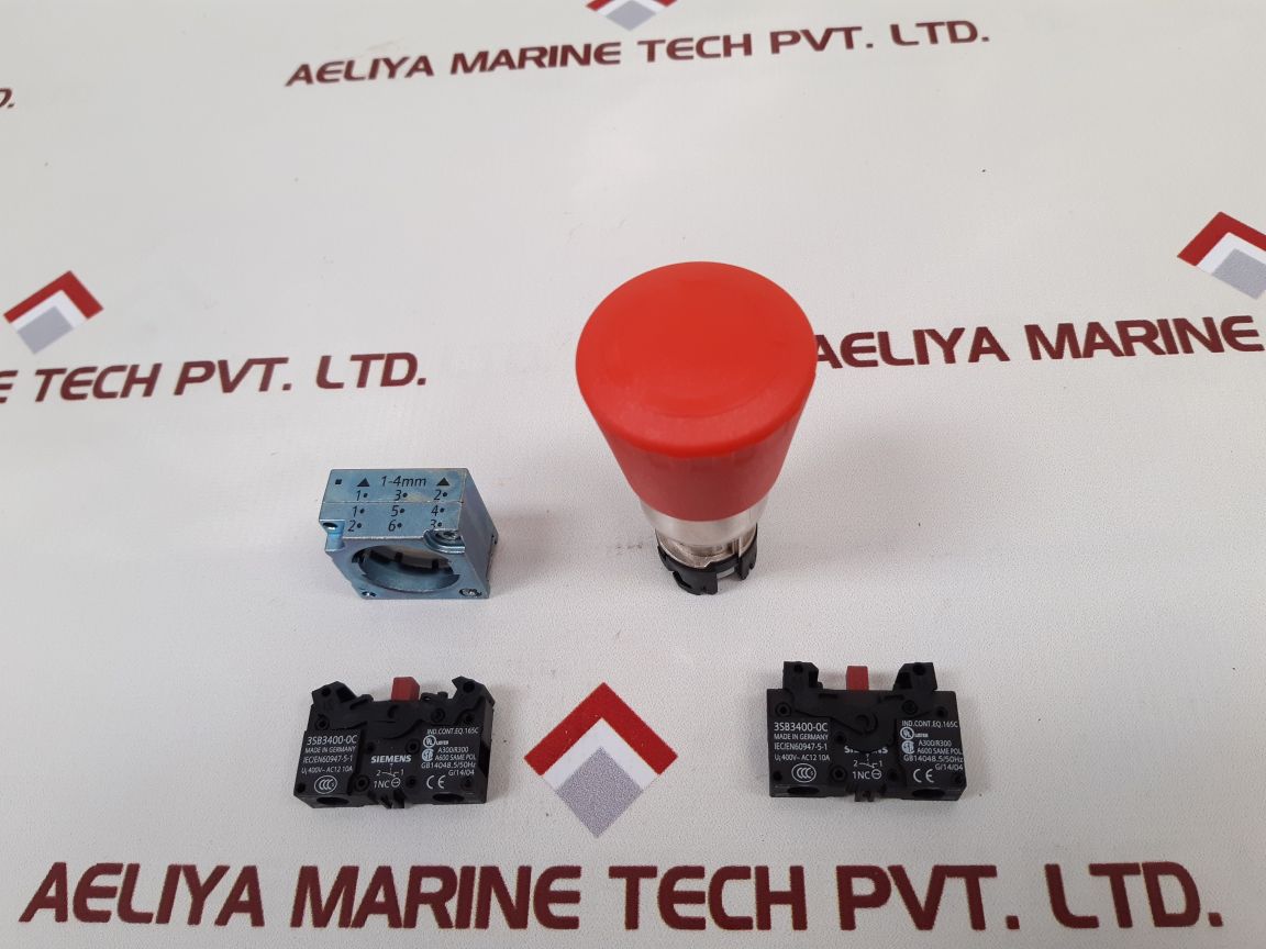 Siemens 3Sb3400-0C Contact Block With Safety Switch 1Nc – Aeliya Marine ...