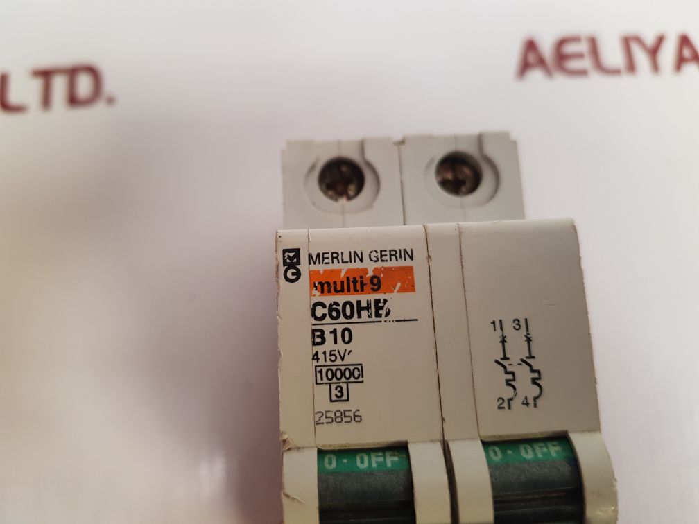 Merlin Gerin C60Hb B10 Circuit Breaker 25856 – Aeliya Marine Tech