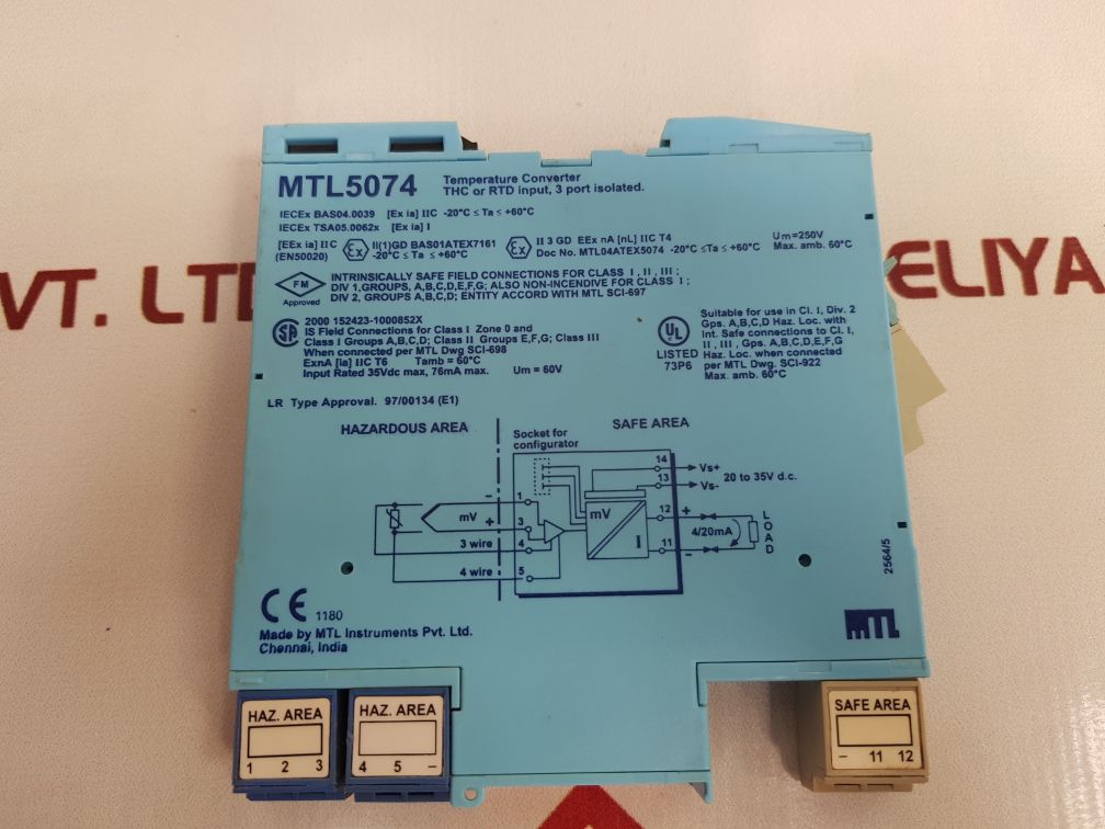 Mtl Mtl5074 Temperature Converter – Aeliya Marine Tech