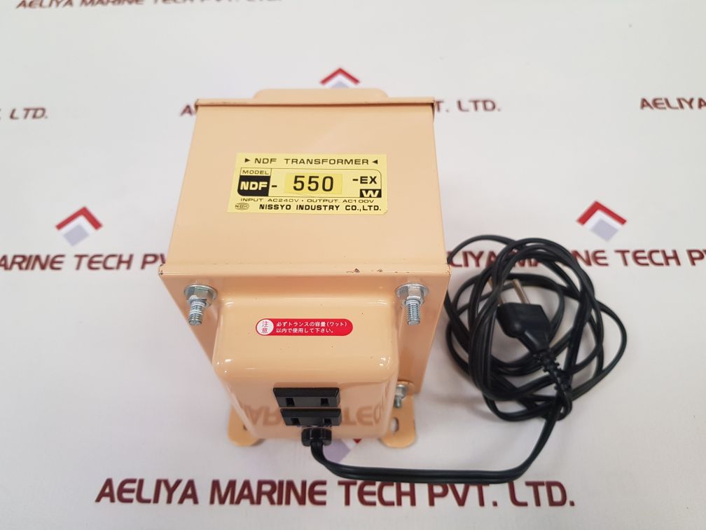 Nissyo Ndf-550-ex Transformer – Aeliya Marine Tech
