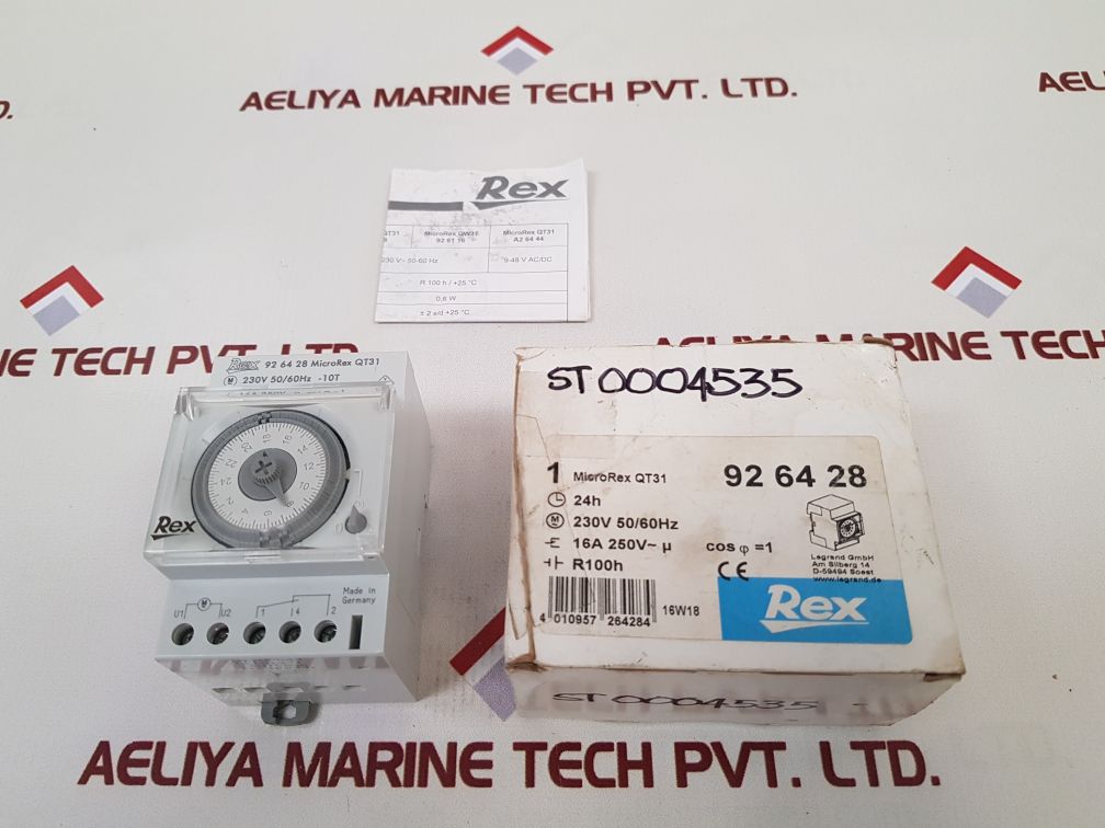 Legrand Micro Rex Qt31 Daily Time Switch – Aeliya Marine Tech