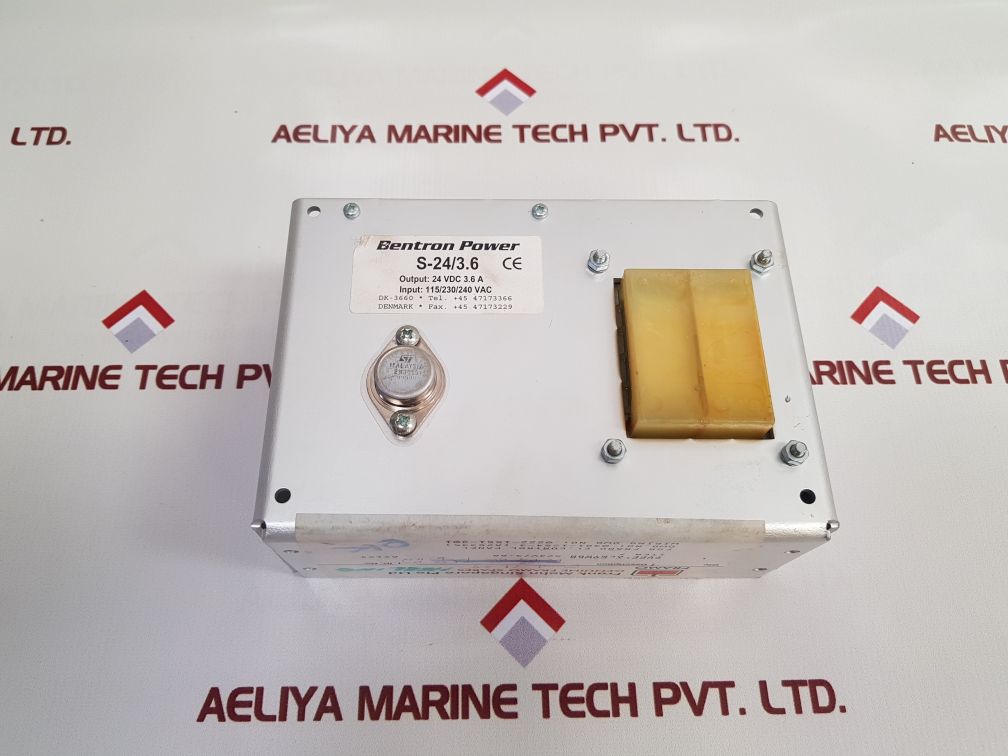 Bentron S24V/3.6 Power Supply – Aeliya Marine Tech®