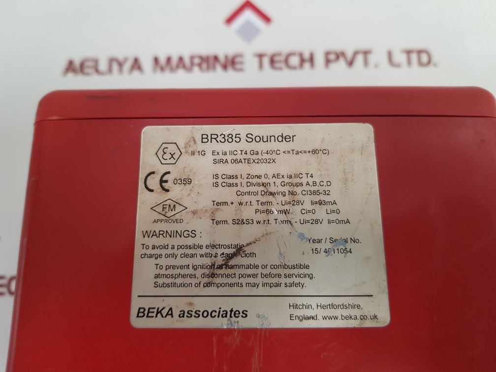 Beka Br385 Sounder – Aeliya Marine Tech