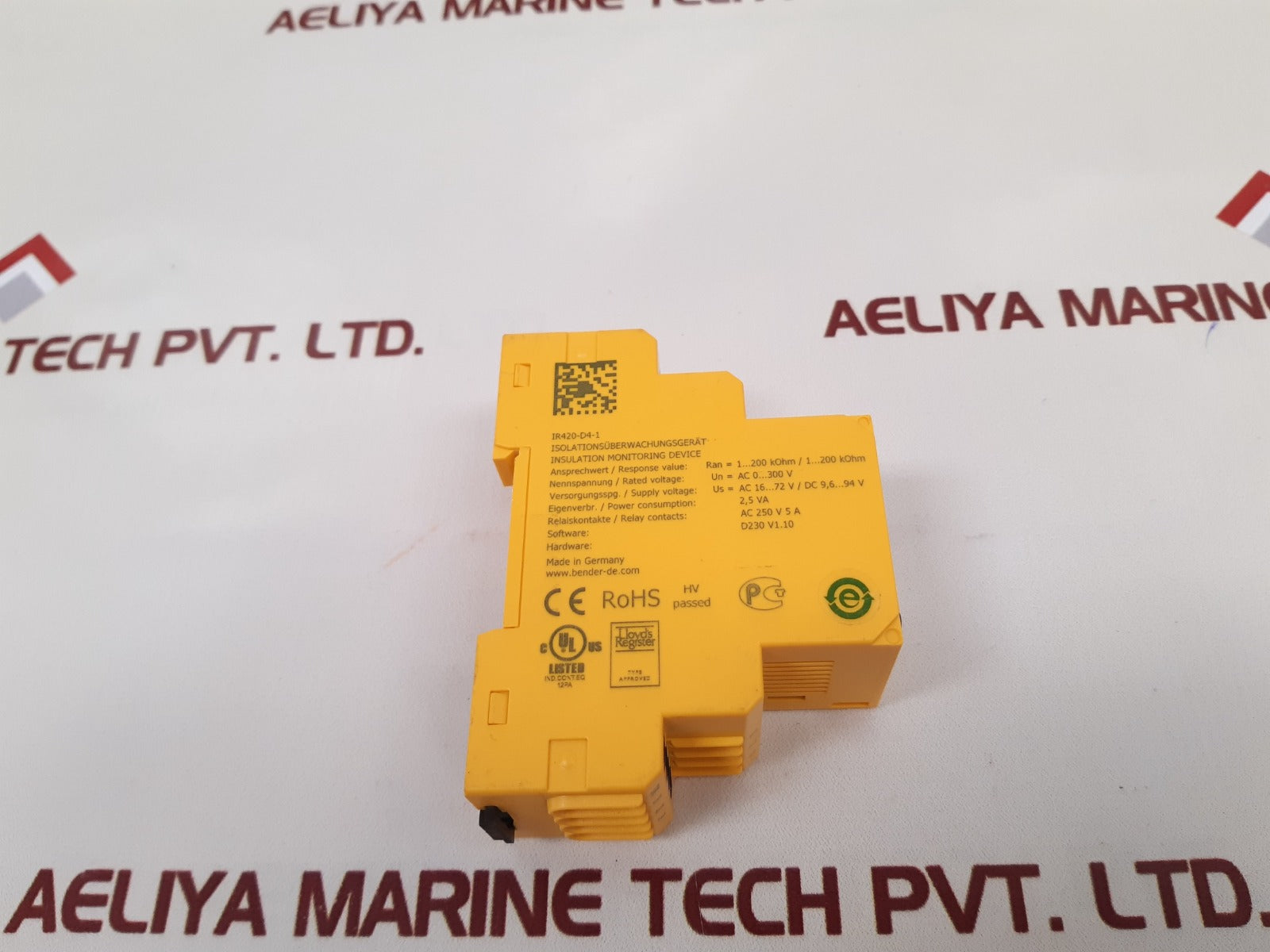 Bender Ir420-d4-1 Insulation Monitoring Device – Aeliya Marine Tech®