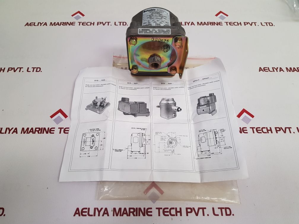 Barksdale D1T-a150Ss Actuated Switch – Aeliya Marine Tech