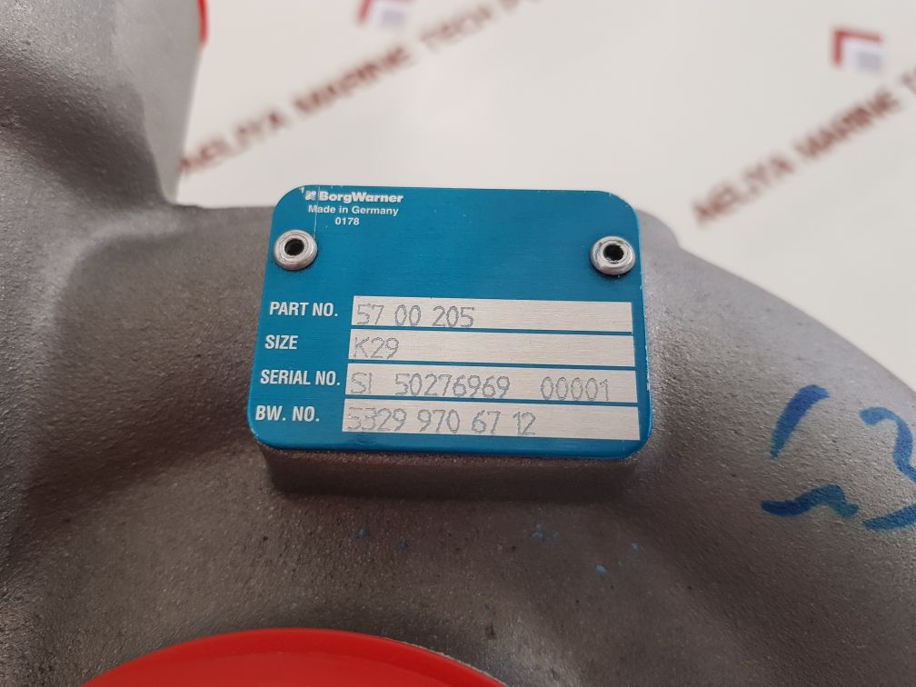Borg warner 5328 101 5092b turbo – Aeliya Marine Tech