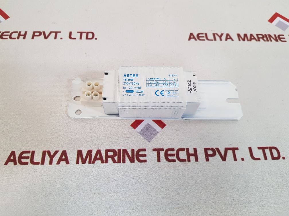 Astee 18/20w switch start ballast – Aeliya Marine Tech