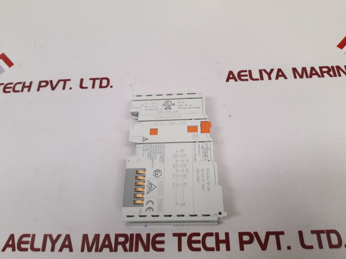 Wago 750-430 Digital Input Module – Aeliya Marine Tech