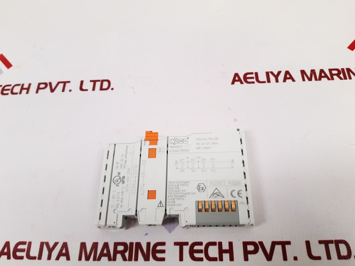 Wago 750-430 Digital Input Module – Aeliya Marine Tech