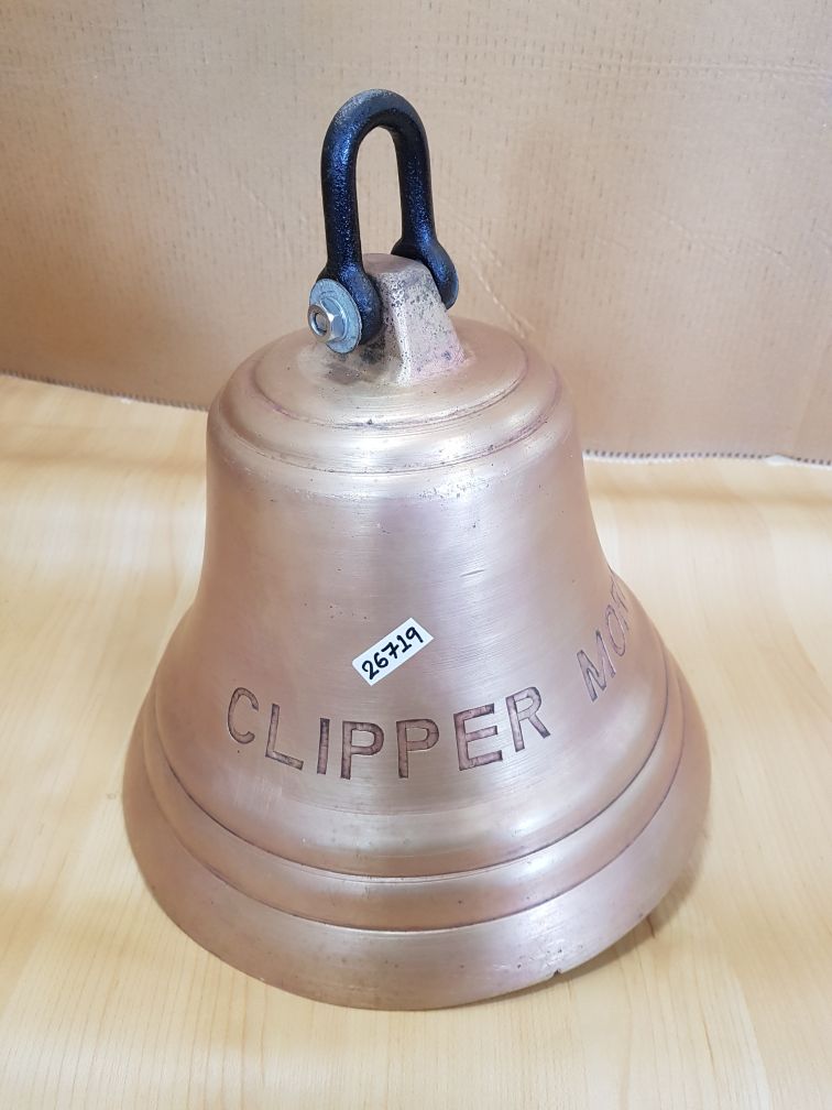 Clipper morning bell ship brass bell antique – Aeliya Marine Tech