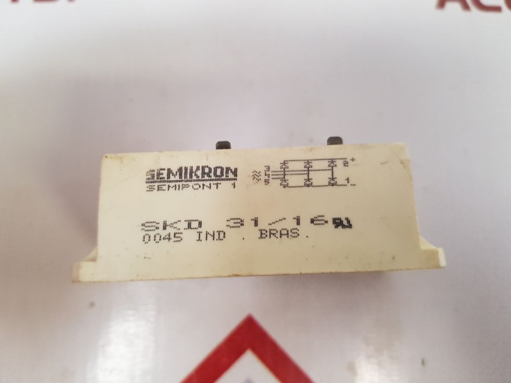 Semikron Skd 31/16 Bridge Rectifier Module – Aeliya Marine Tech