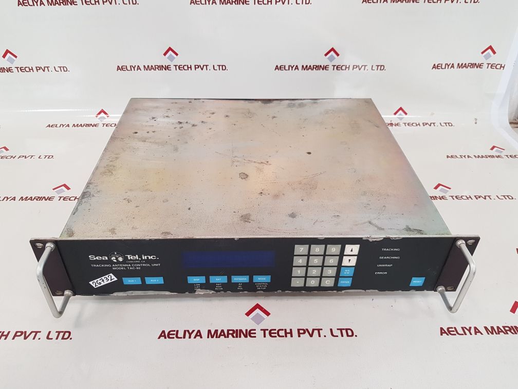 Sea tel tac-92 tracking antenna control unit – Aeliya Marine Tech