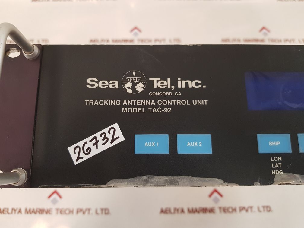 Sea tel tac-92 tracking antenna control unit – Aeliya Marine Tech