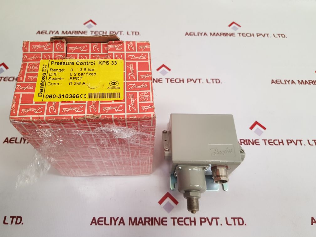 Pressure Switch Danfoss KPS 33 060-3103 – Industrial & Marine Use ...