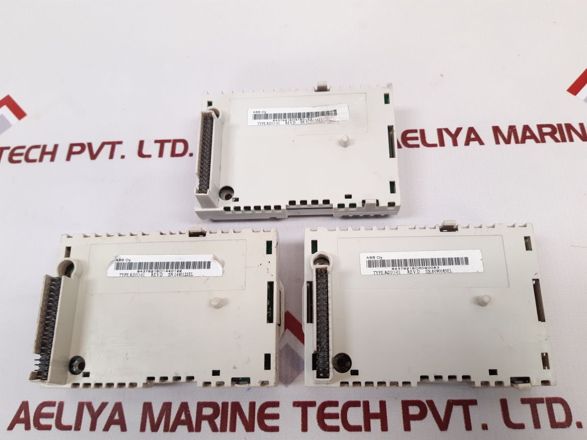 ABB RDIO-01 Digital I/O Extension Module Input/Output Rev: D – Aeliya Marine Tech