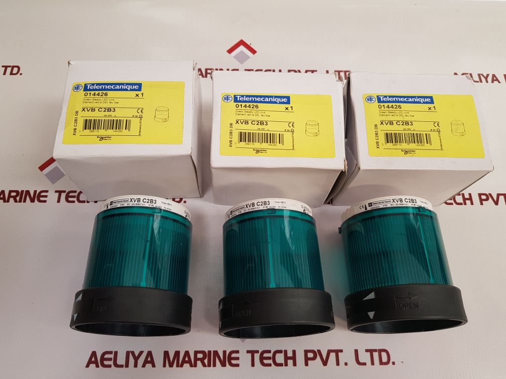 Telemecanique Xvb C2B3 Green Stack Tower Light – Aeliya Marine Tech