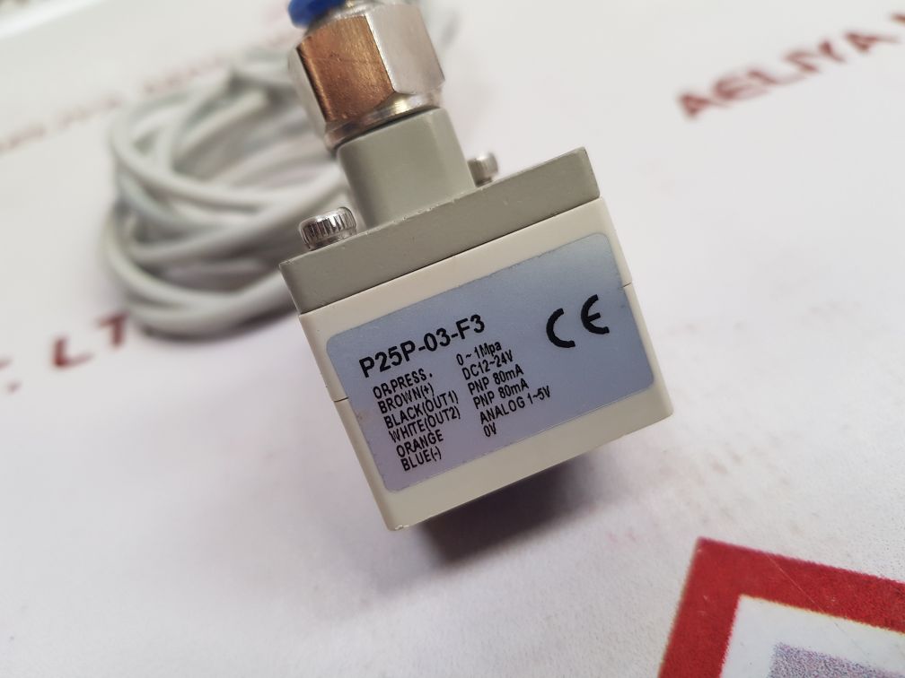 Pneumax P25P-03-f3 Pressure Sensor Without Box – Aeliya Marine Tech