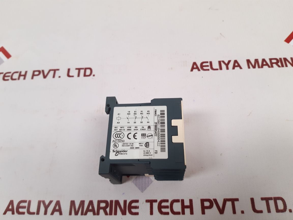 Telemecanique Ca3Kn 22Fd Control Relay – Aeliya Marine Tech